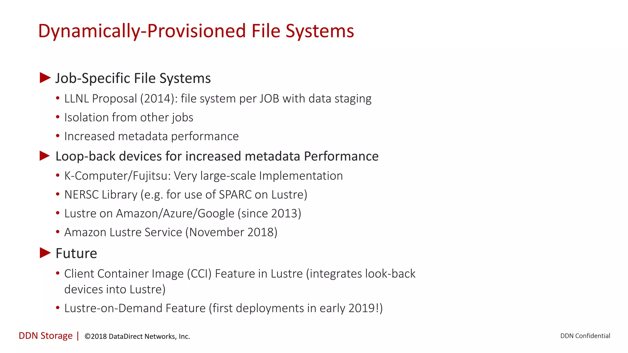 Long Live Posix - HPC Storage and the HPC Datacenter | PPT | Free Download
