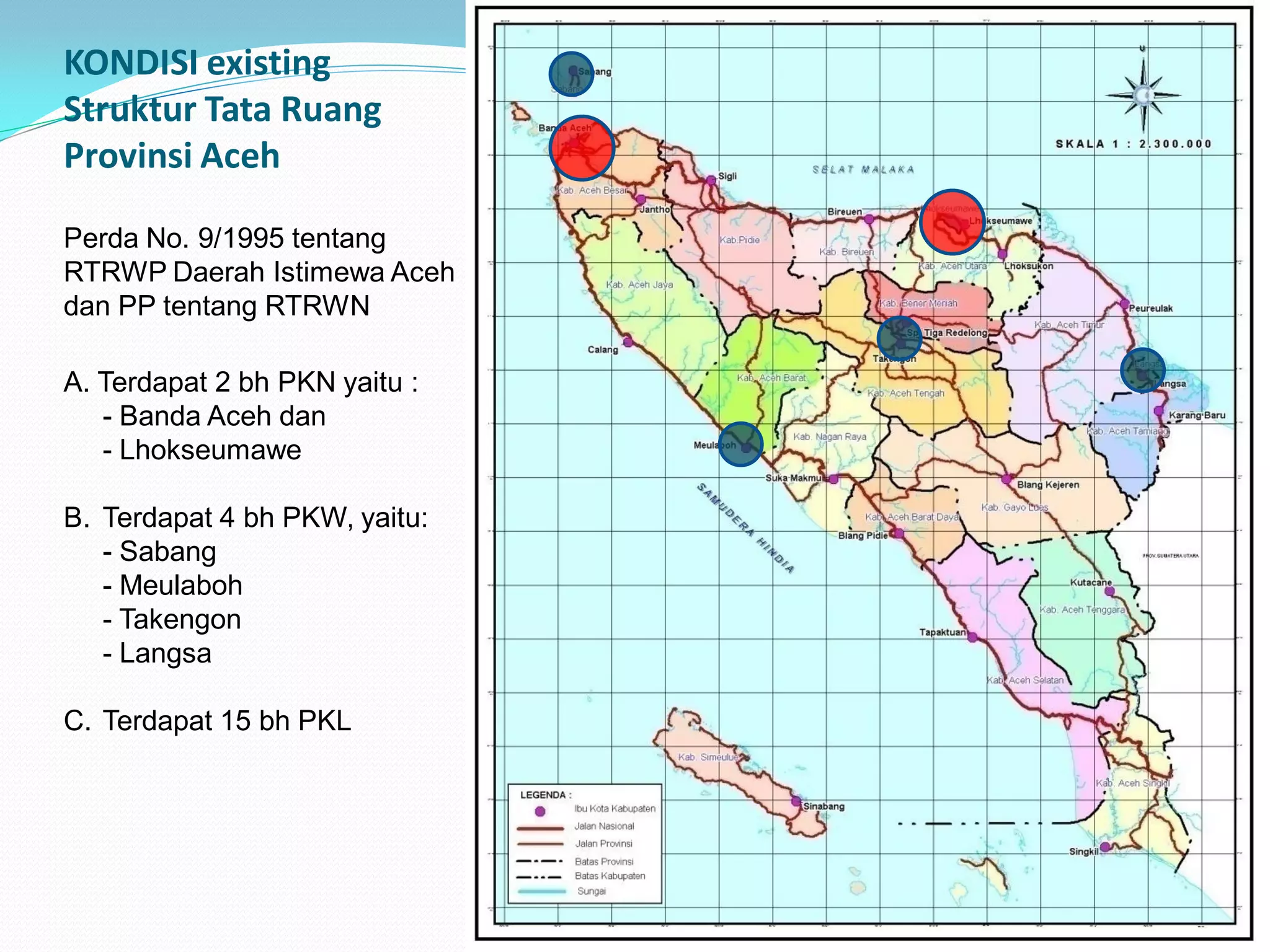 Rencana Tata Ruang Wilayah Provinsi NAD | PDF