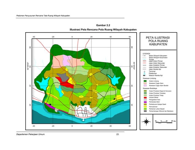 Pedoman Penyusunan Rencana Tata Ruang Wilayah (RTRW) Kabupaten | PDF
