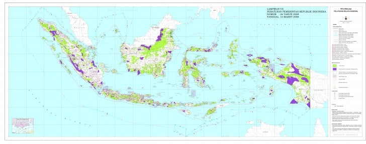 Rencana Pola Ruang dalam Rencana Tata Ruang Wilayah Nasional