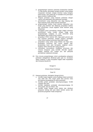 Rencana Tata Ruang Wilayah Provinsi Bali | PDF