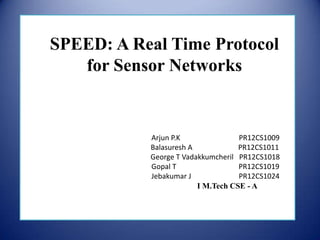 Speed: A Realtime Protocol | PPT