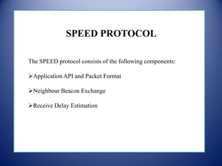 Speed: A Realtime Protocol | PPT