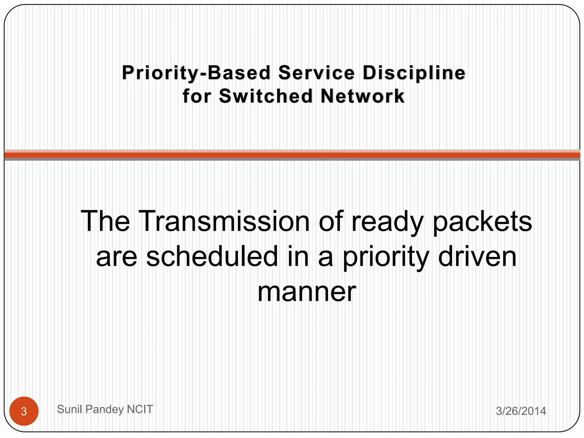 Priority-Based Service Discipline | PPT | Free Download