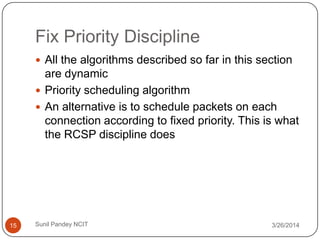 Priority-Based Service Discipline | PPT