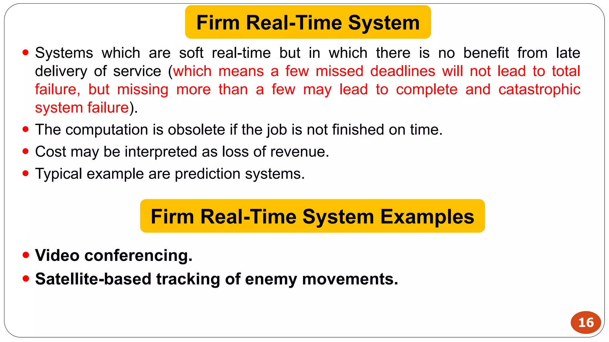 Concepts Of Real Time Systems Rts Pdf Computing Technology