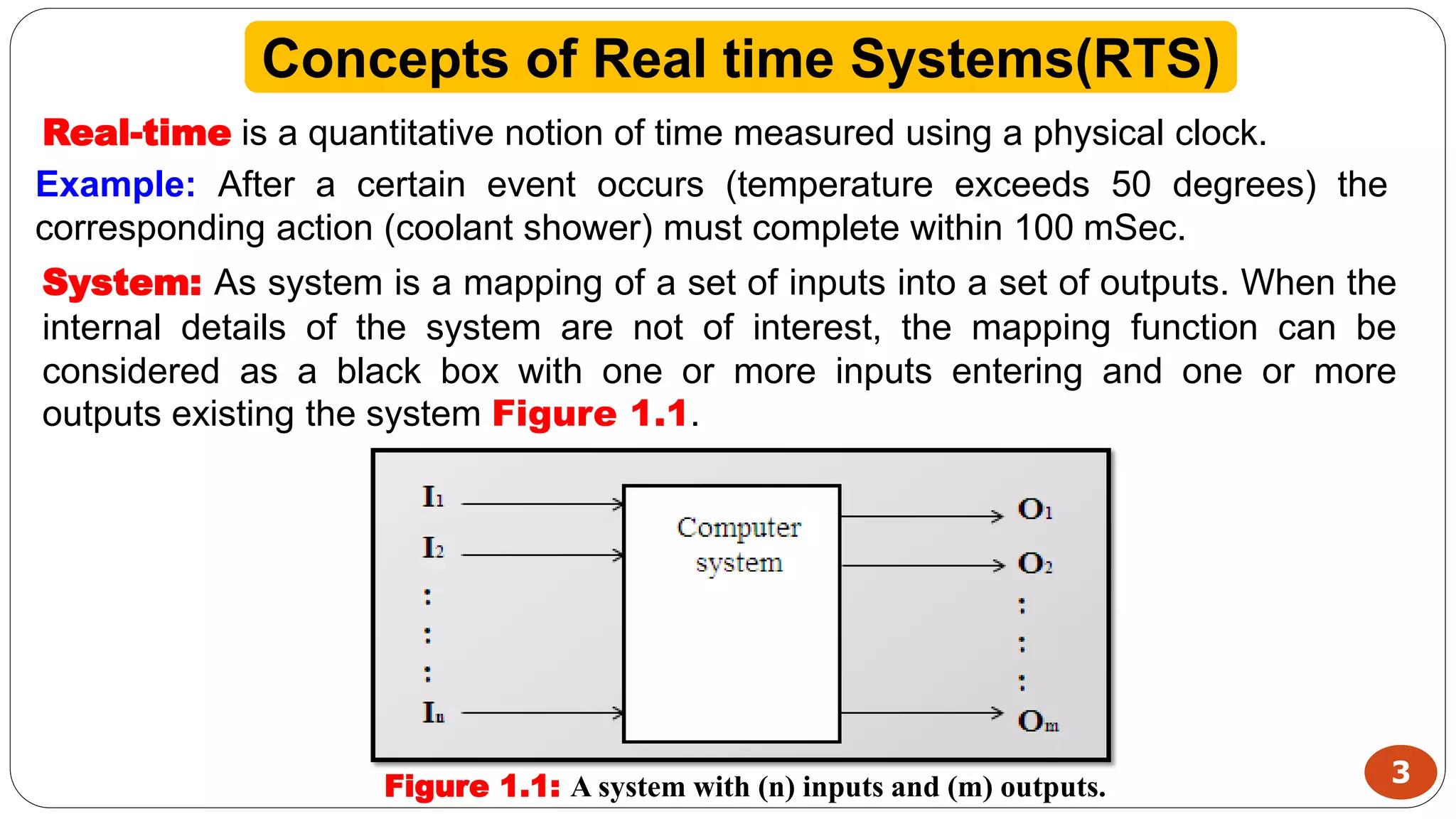Concepts of Real time Systems (RTS) | PDF