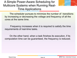 Real time system in Multicore/Multiprocessor system | PPT