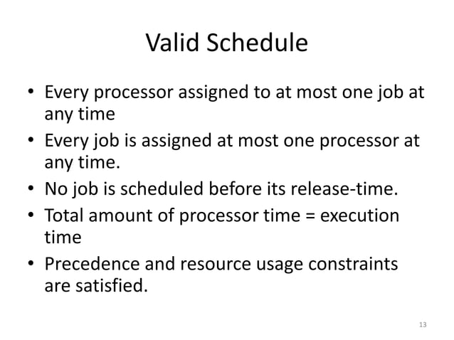 Functional Parameter And Scheduling Hierarchy Real Time System Pptx Computing Technology