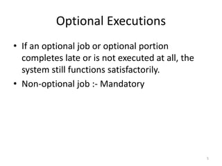 Functional Parameter & Scheduling Hierarchy | Real Time System | PPTX