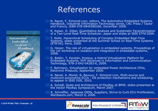 Virtualization in Automotive Embedded Systems : an Outlook | PPT