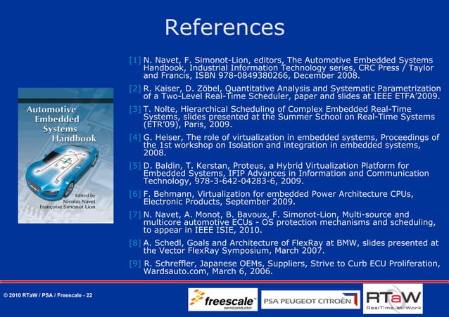 Virtualization in Automotive Embedded Systems : an Outlook | PPT