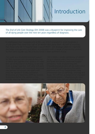 The route to success in end of life care - achieving quality in acute ...