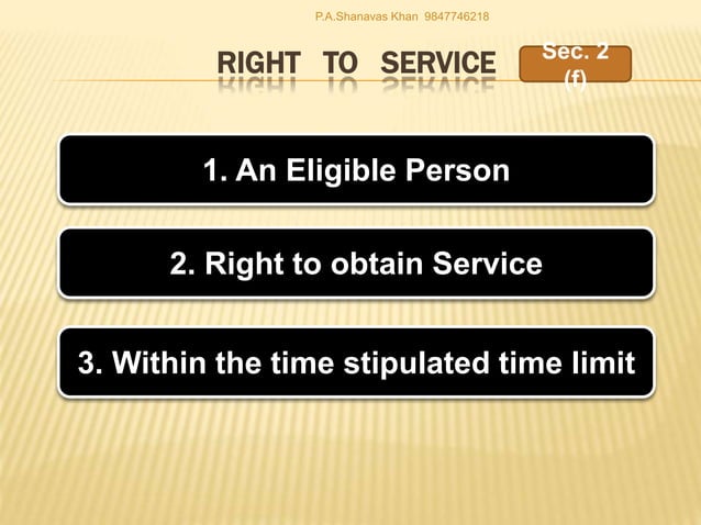 RIGHT TO SERVICE ACT KERALA | PPT