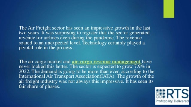 The Soaring Success of Air Freight Industry During Pandemic & Ahead | PPTX