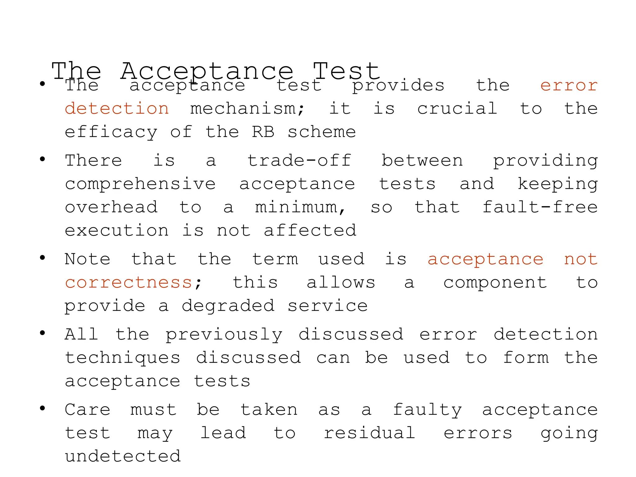 real time systems fault tolerance, Redundancy | PPT