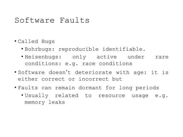 real time systems fault tolerance, Redundancy | PPT
