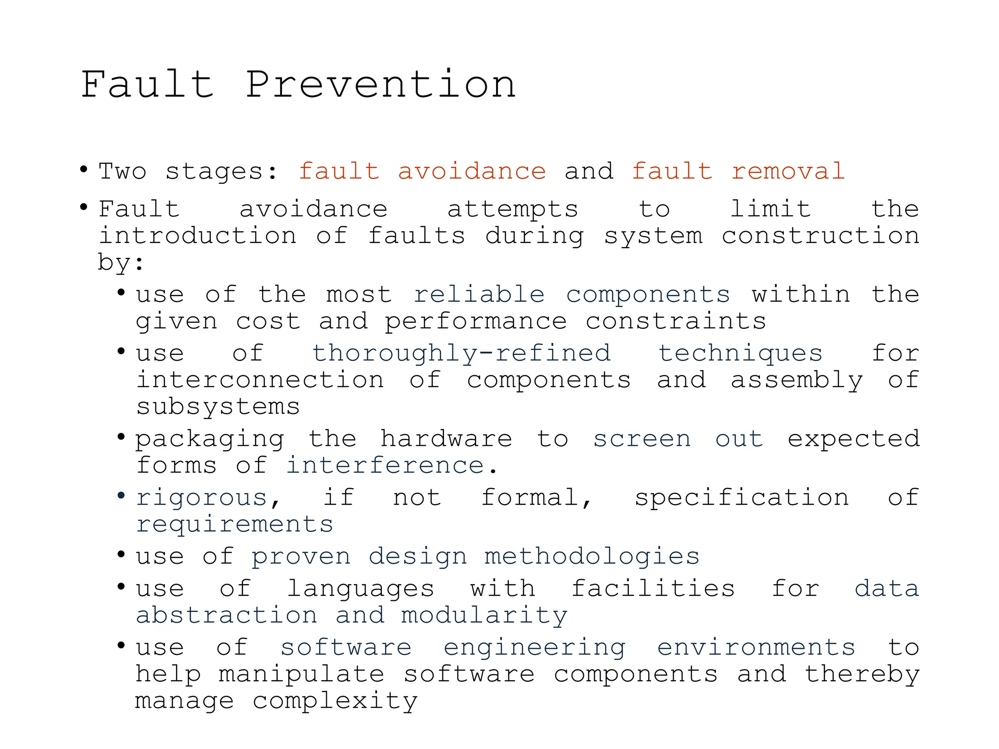 RTS fault tolerance, Reliability evaluation | PPTX