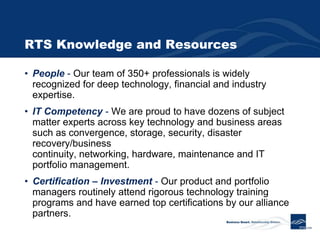 Rts General Overview | PPTX