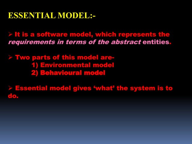 Rts methodologies(ward mellor methodology essential model) | PPT