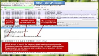 RTSP Protocol Analysis Of A Streaming Thorugh IPv6 Network | PPT
