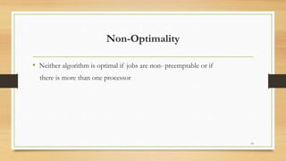 Commonly used Approaches to Real Time Scheduling | PPTX
