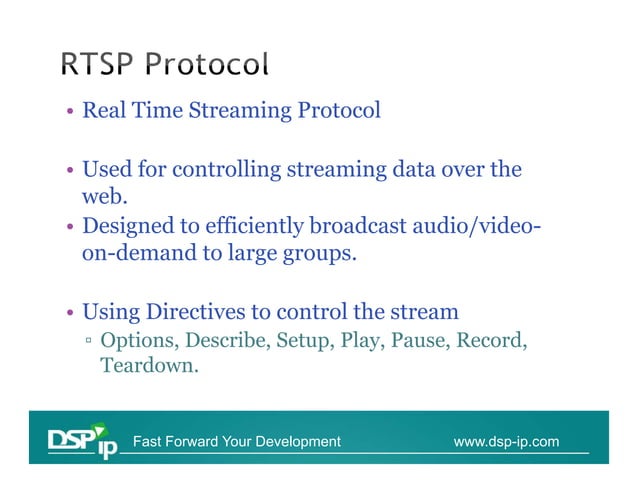 Rtsp Analysis Wireshark Ppt Computer Networking Computing