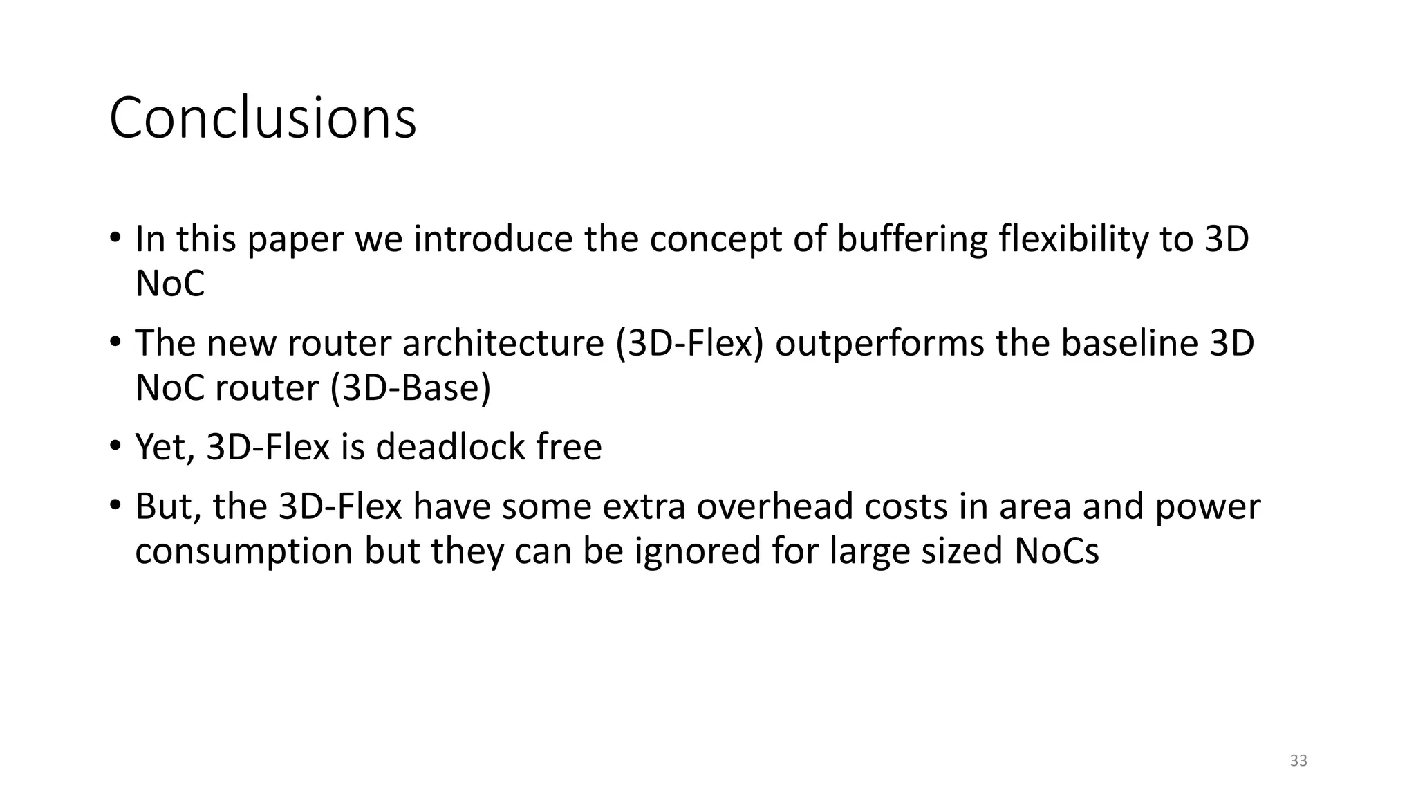 A Flexible Router Architecture For 3d Network On Chips Ppt