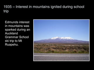 Timeline: Sir Edmund Hillary | PPT