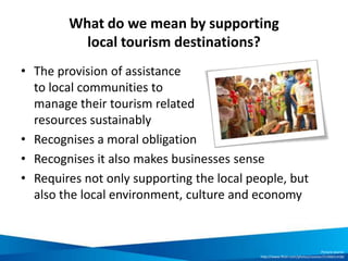 Unit 7: Supporting Tourism Destinations | PPTX