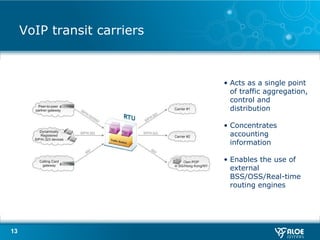 Retail and Transit Unit (RTU) | PPT