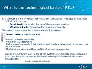Retail and Transit Unit (RTU) | PPT