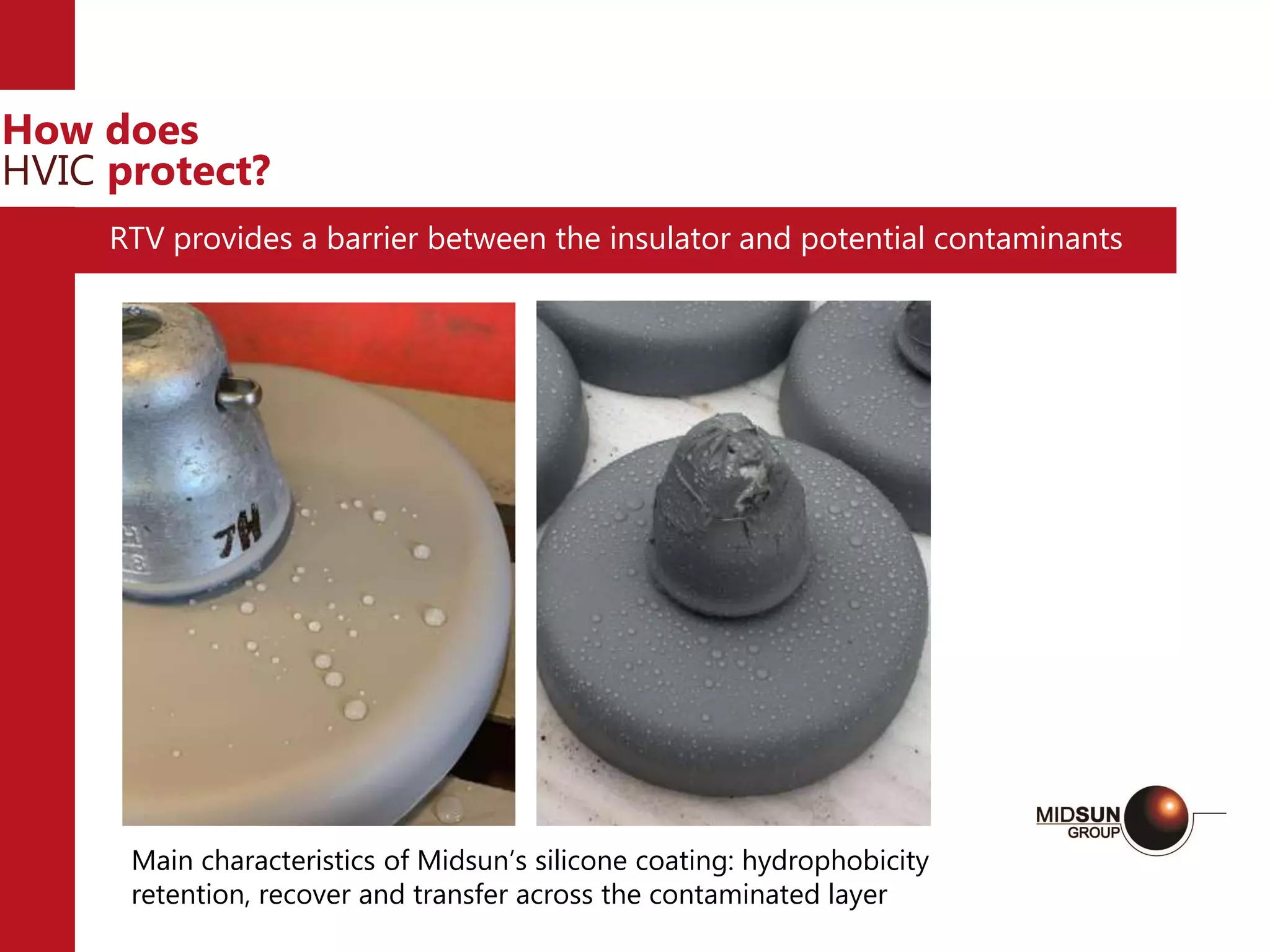 RTV Coating to avoid flashovers on electrical insulators | PPTX