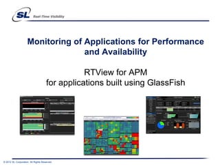 Monitoring of Web Applications and GlassFish for Performance and Availability – a Parleys.com ...