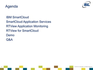 RTView - Monitoring Service for SmartCloud Applications | PPT