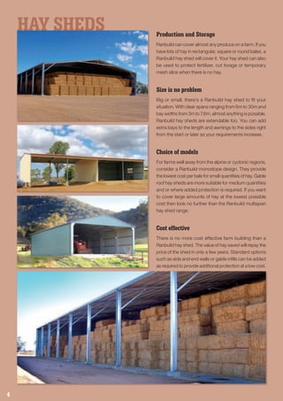Ranbuild Rural Range - Outdoor Steel Solutions | PDF