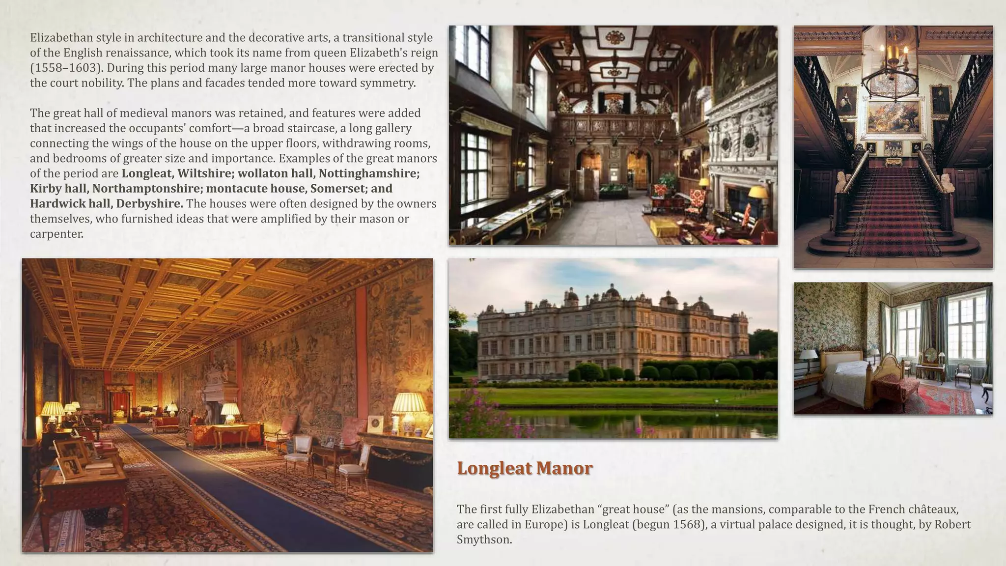 English Domestic Styles | PPTX