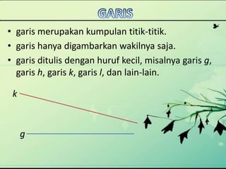 Ruang dimensi tiga | PPTX