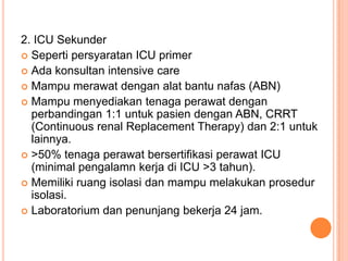 Ruang icu | PPTX