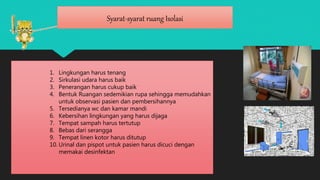 Ruang isolasi copy | PPTX
