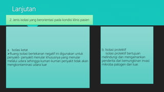 Ruang isolasi copy | PPTX