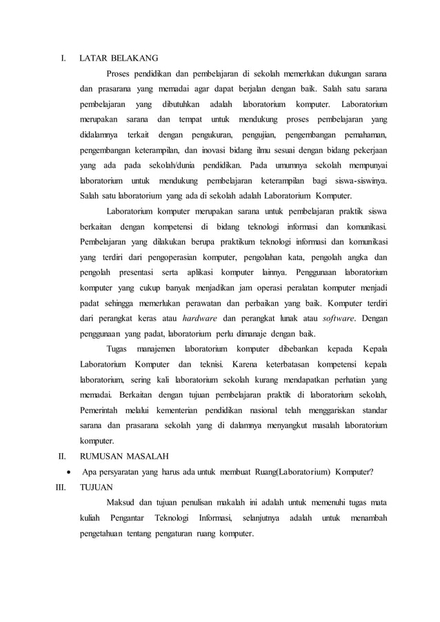 Ruang komputer aplot | PDF