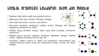 Ruang lingkup biologi, materi kelas 10 SMA | PDF
