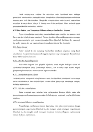 Ruang lingkup dan pentingnya eko sdm | PDF