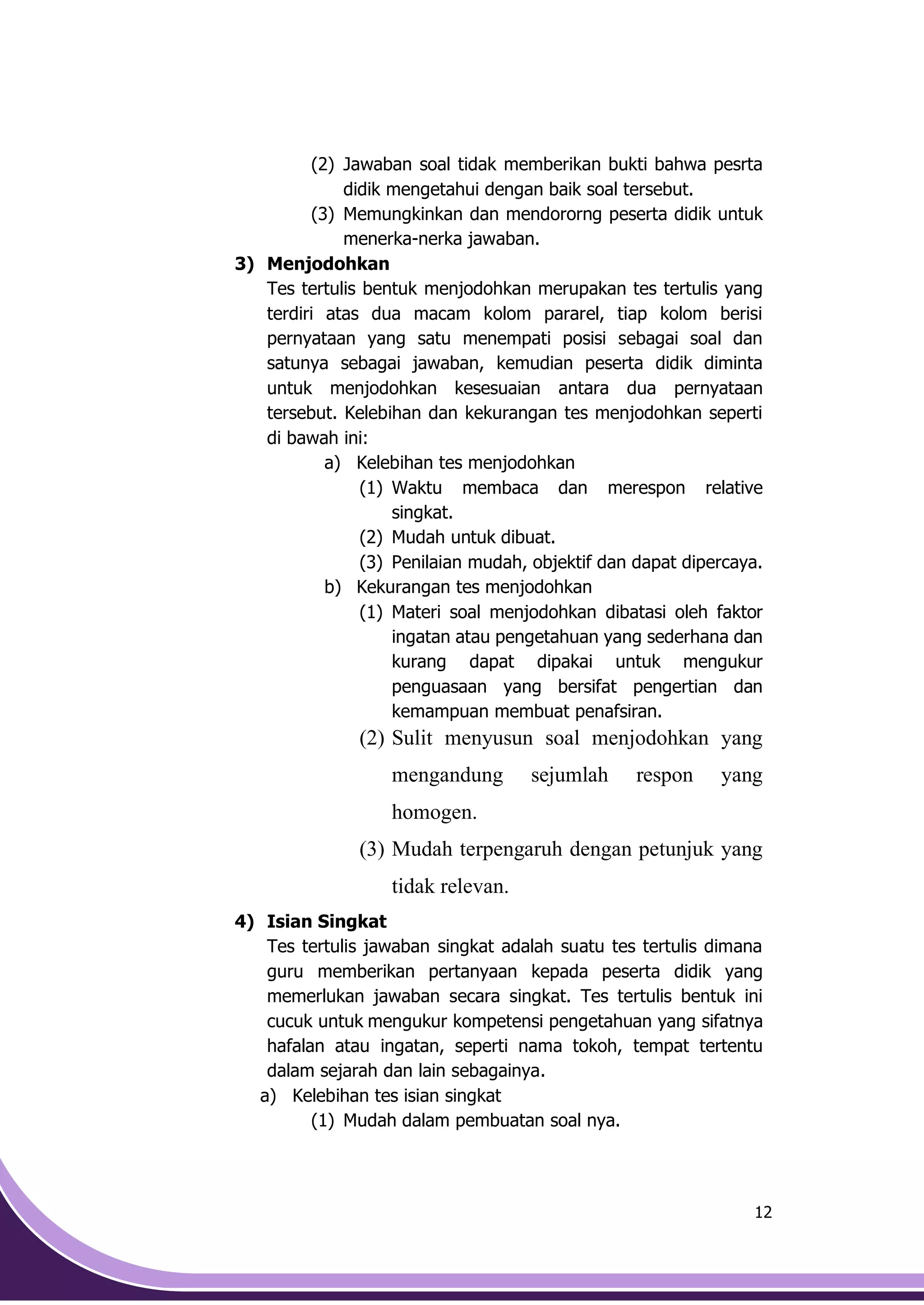 Ruang lingkup modul kognitif | PDF