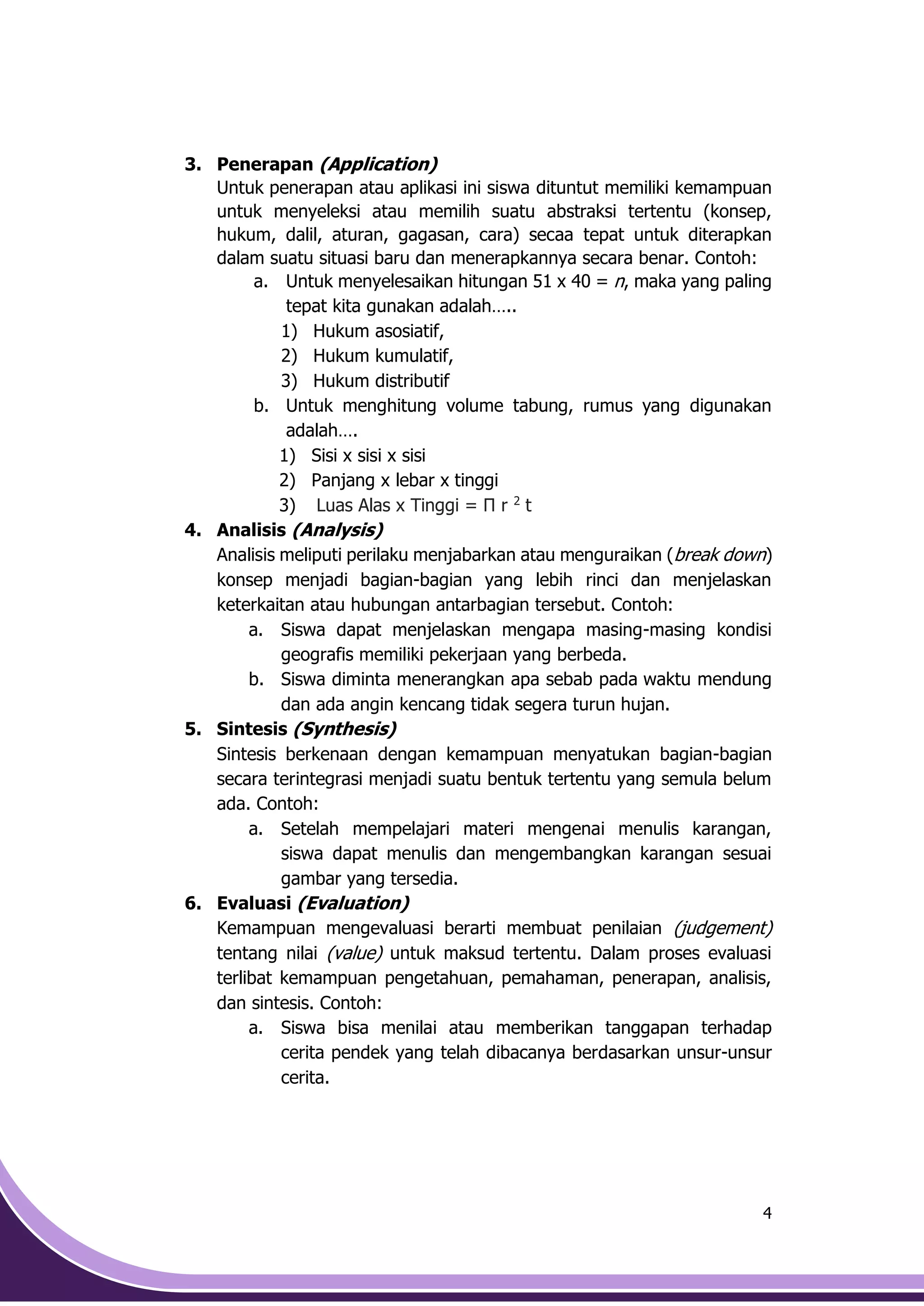 Ruang lingkup modul kognitif | PDF