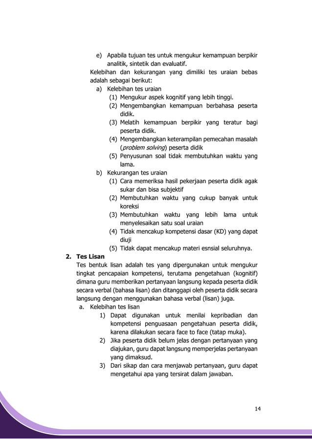 Ruang lingkup modul kognitif | PDF