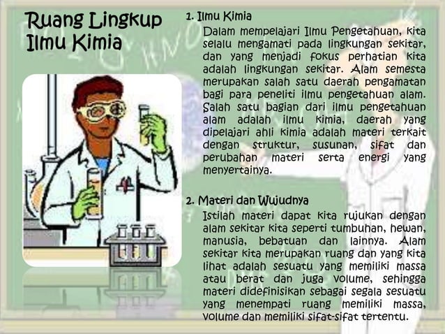 Ruang lingkup & perkembangan ilmu kimia.ppt