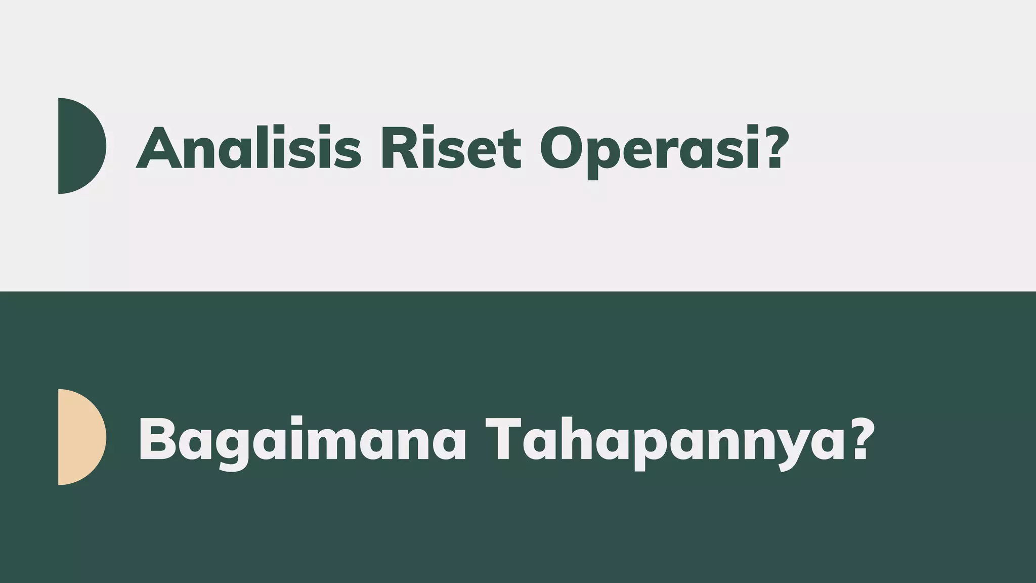 Ruang lingkup riset operasi | PDF