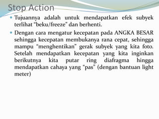 Ruang tajam dan speed | PPTX